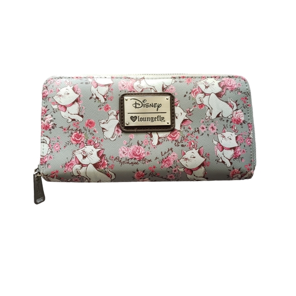 Loungefly | Bags | Loungefly Disney Aristocats White Cat Roses Gray ...